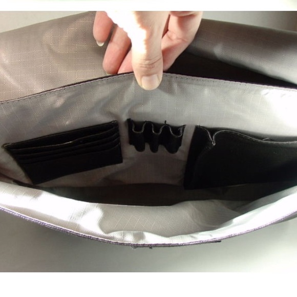 Perry Ellis | Bags | Perry Ellis Portfolio Black Nylon Briefcase Bag ...